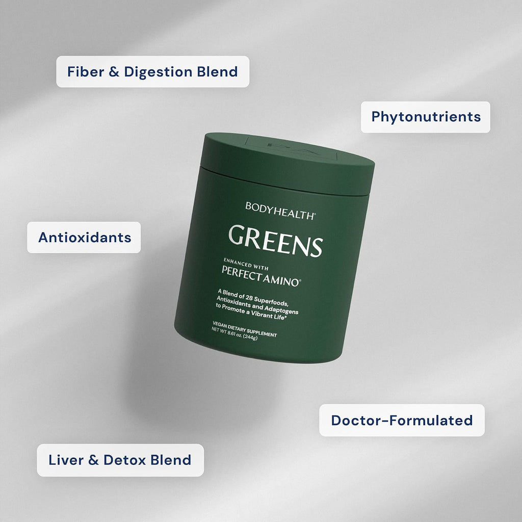 enhanced superfood blend with amino acids