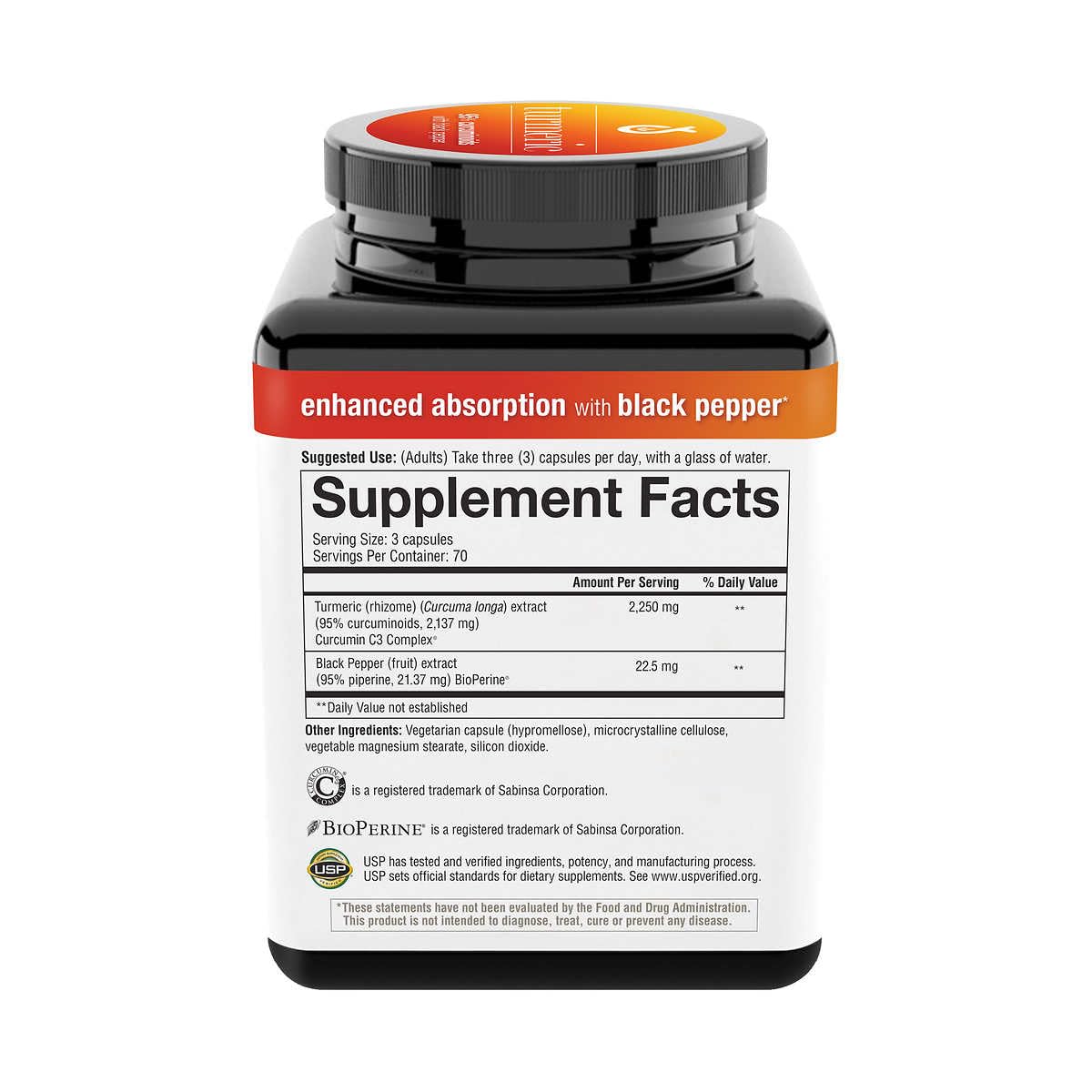 enhanced turmeric formula for health