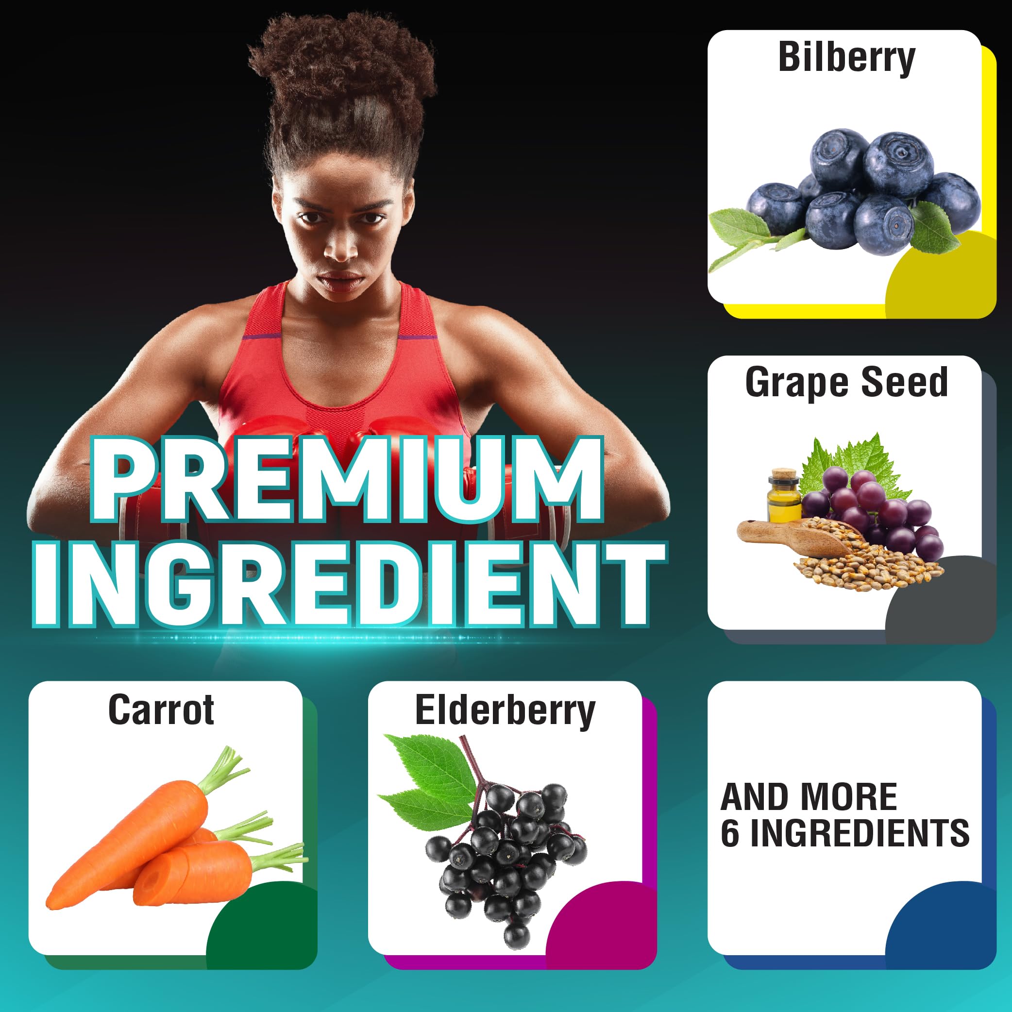enhanced vision support with bilberry