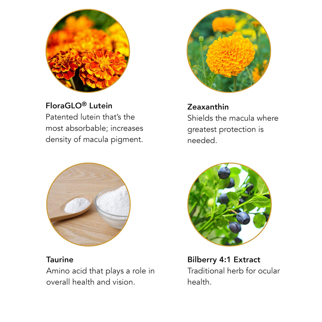 enhanced vision with blended supplements