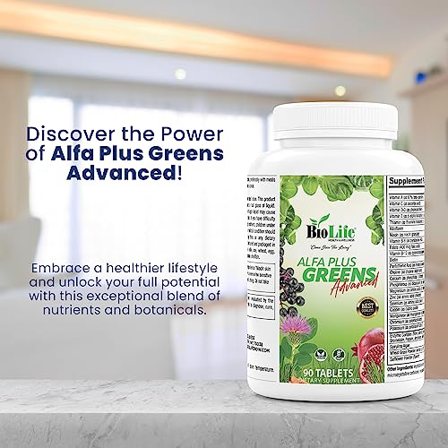 enhanced vitality with Biolife greens