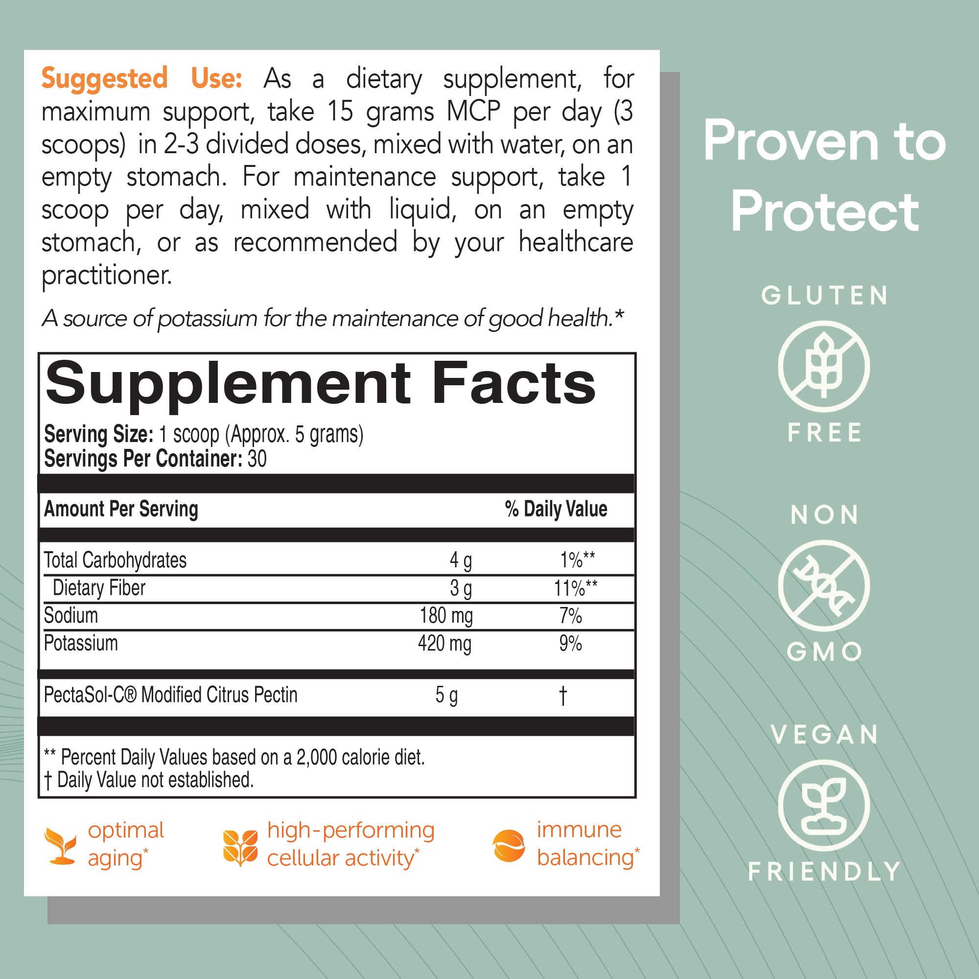 enhanced vitality with blended supplements