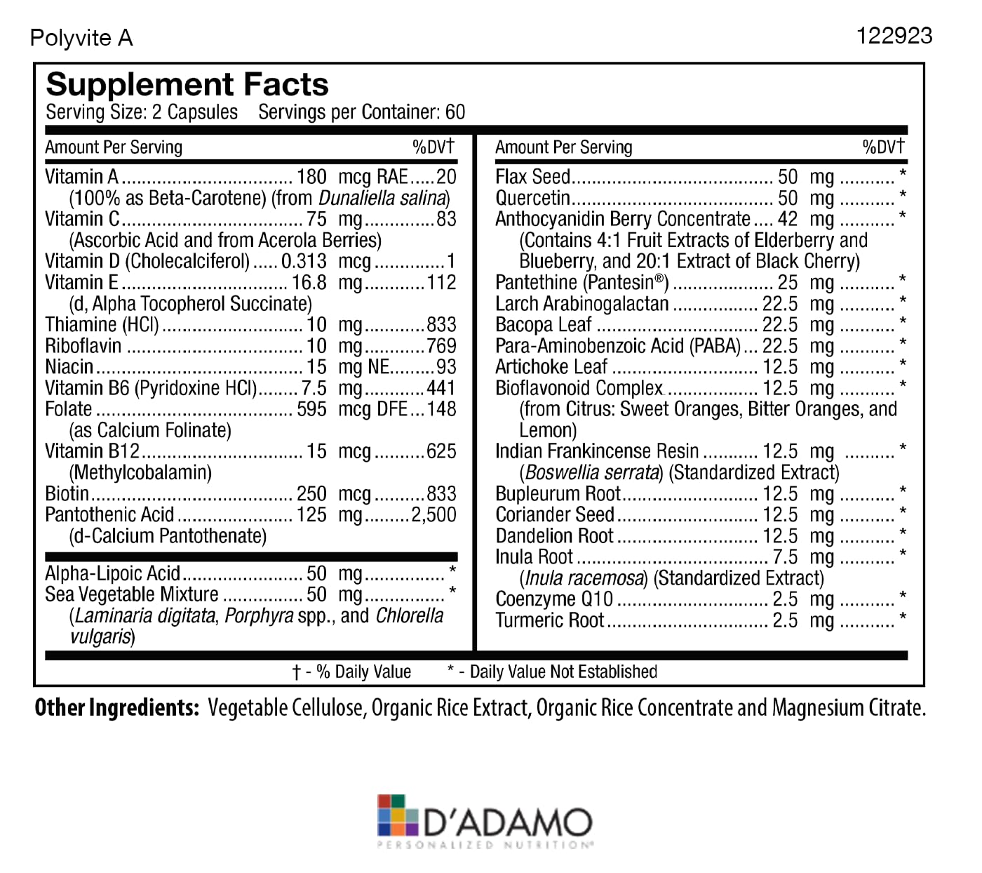 enhanced vitality with blended supplements