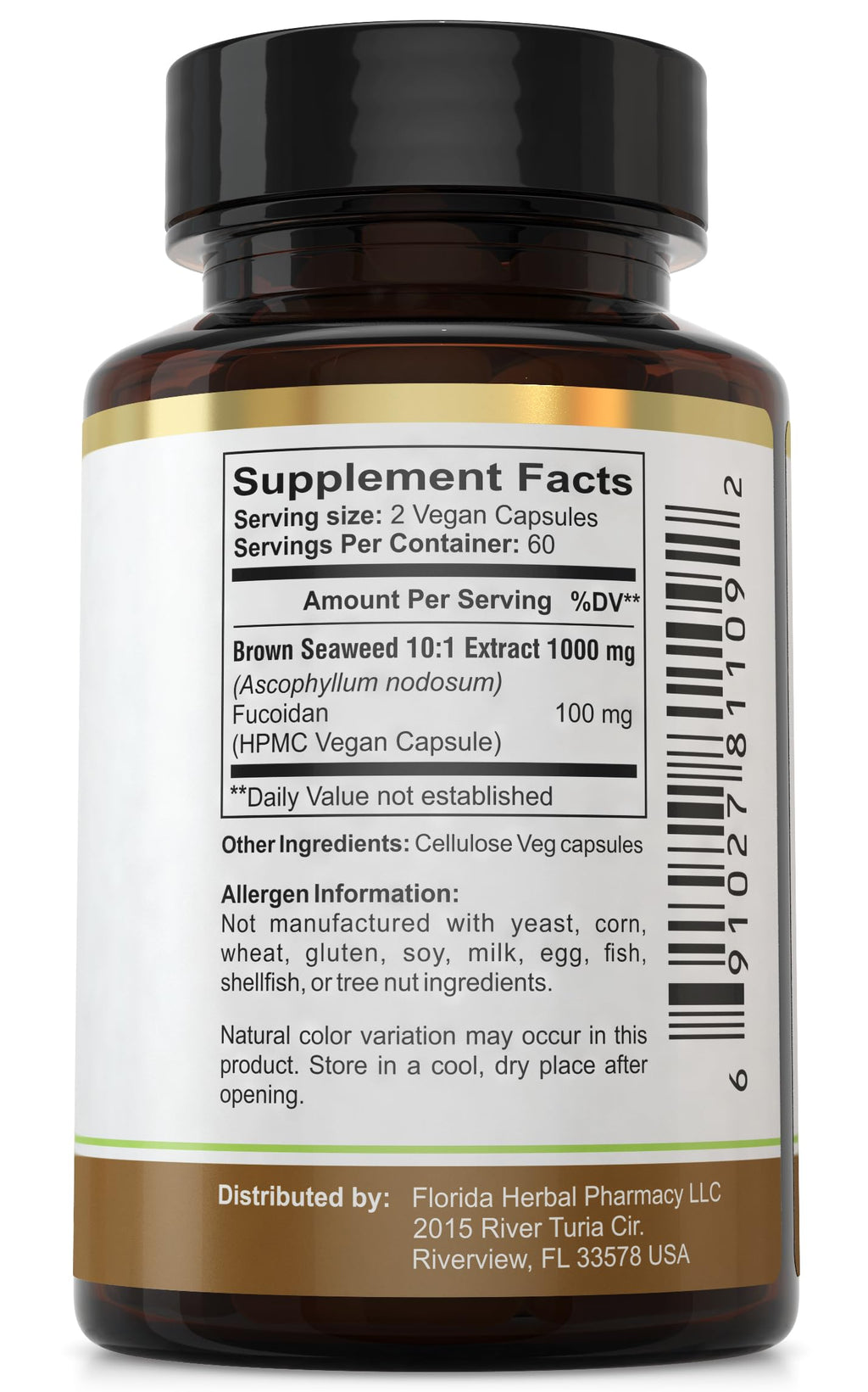 enhanced vitality with fucoidan supplements