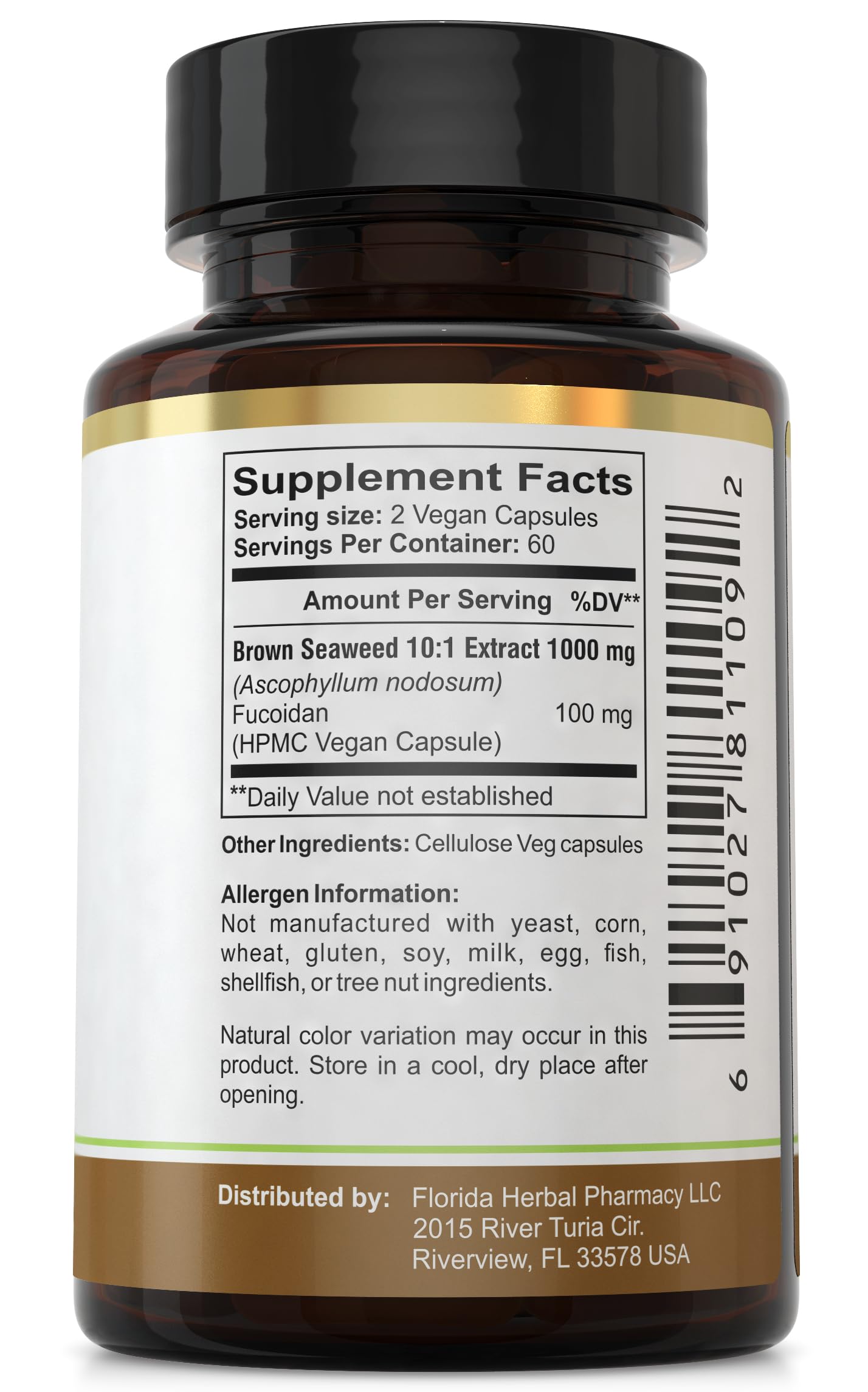 enhanced vitality with fucoidan supplements
