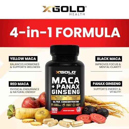 Enhanced vitality with maca ginseng