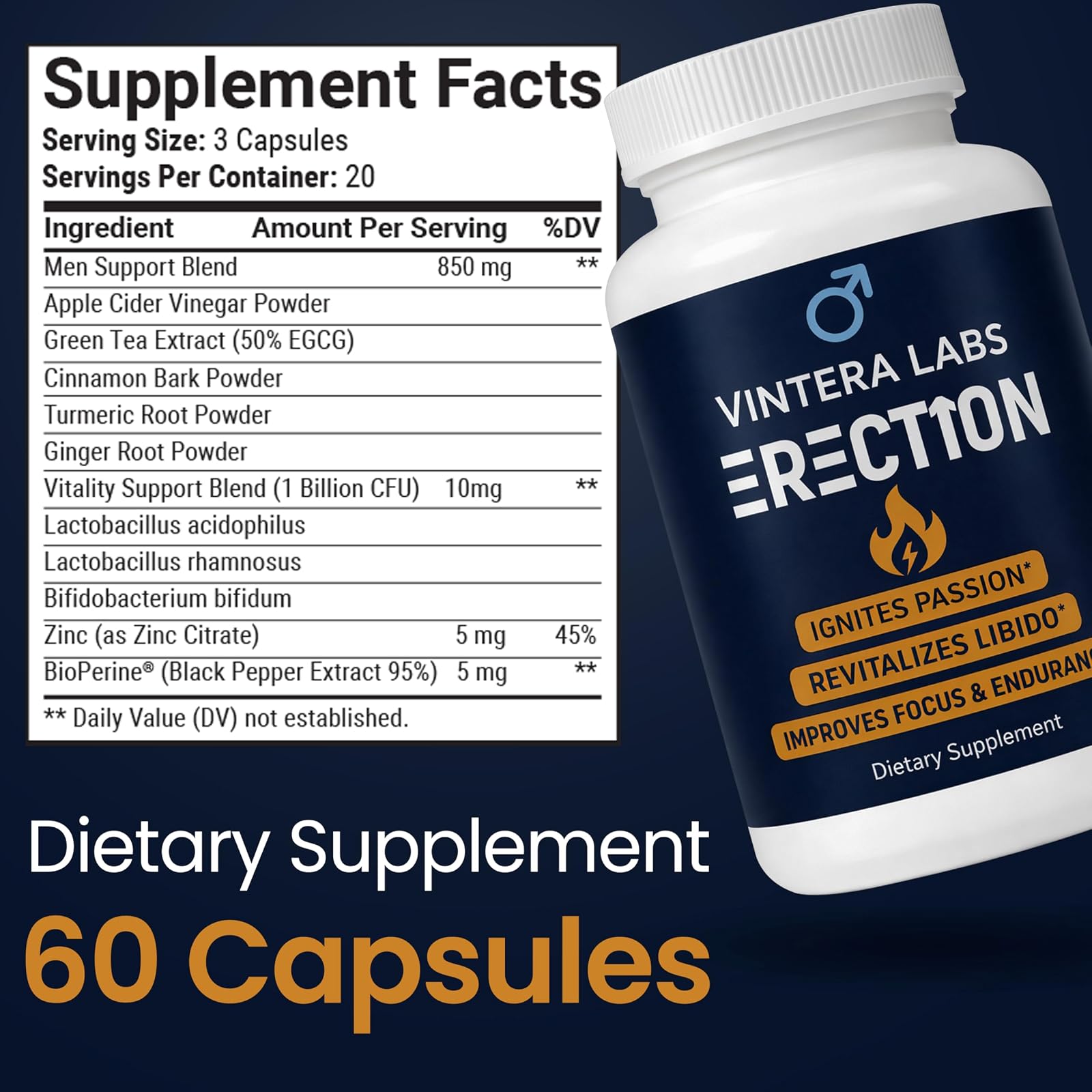 enhanced vitality with male multivitamins