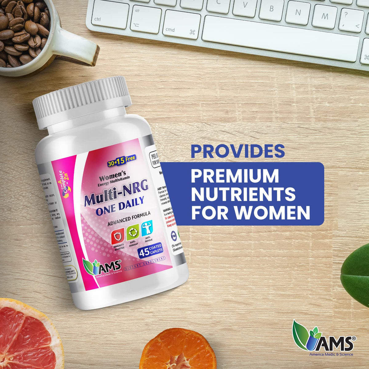 enhanced vitality with Multi-NRG formula