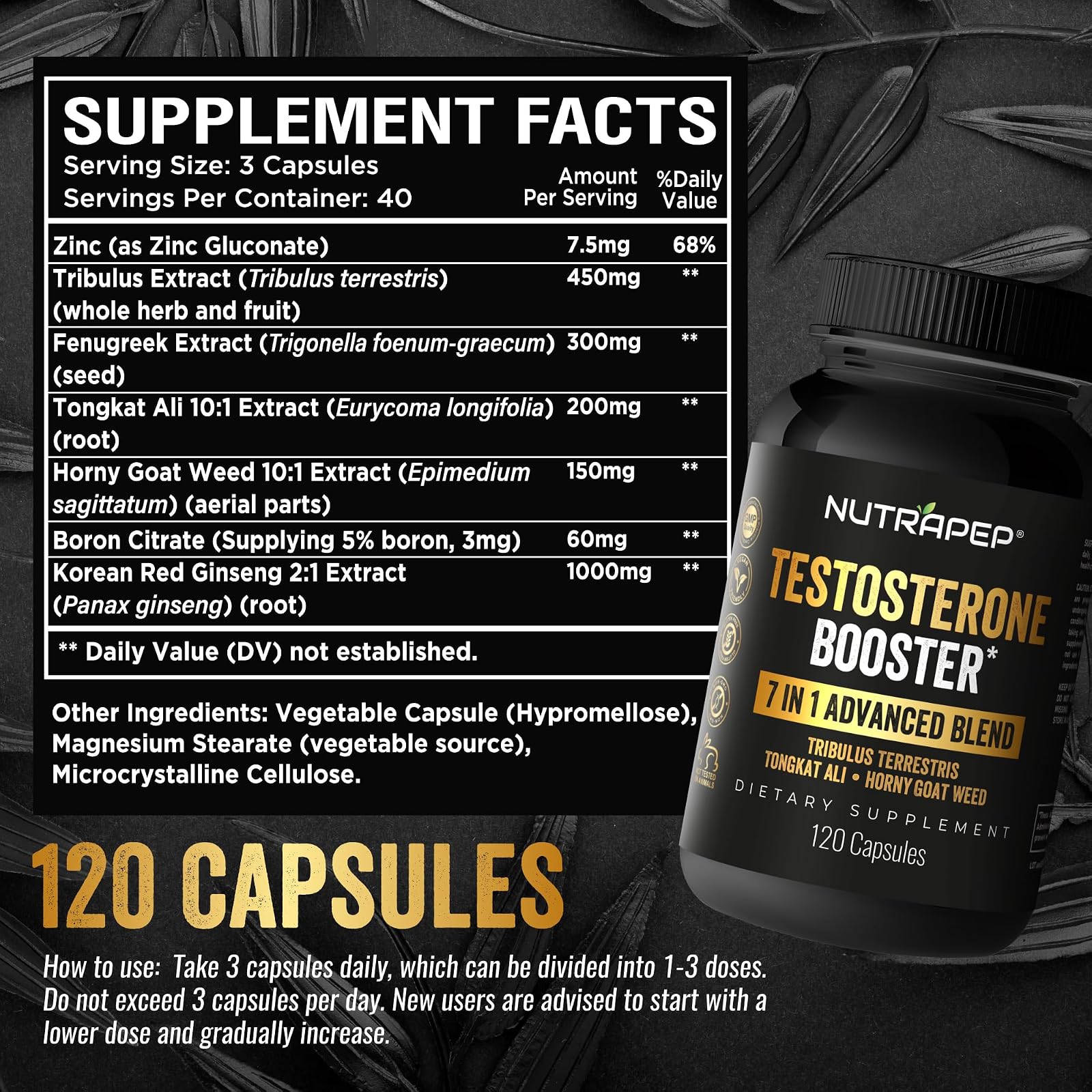 enhanced vitality with testosterone boosters