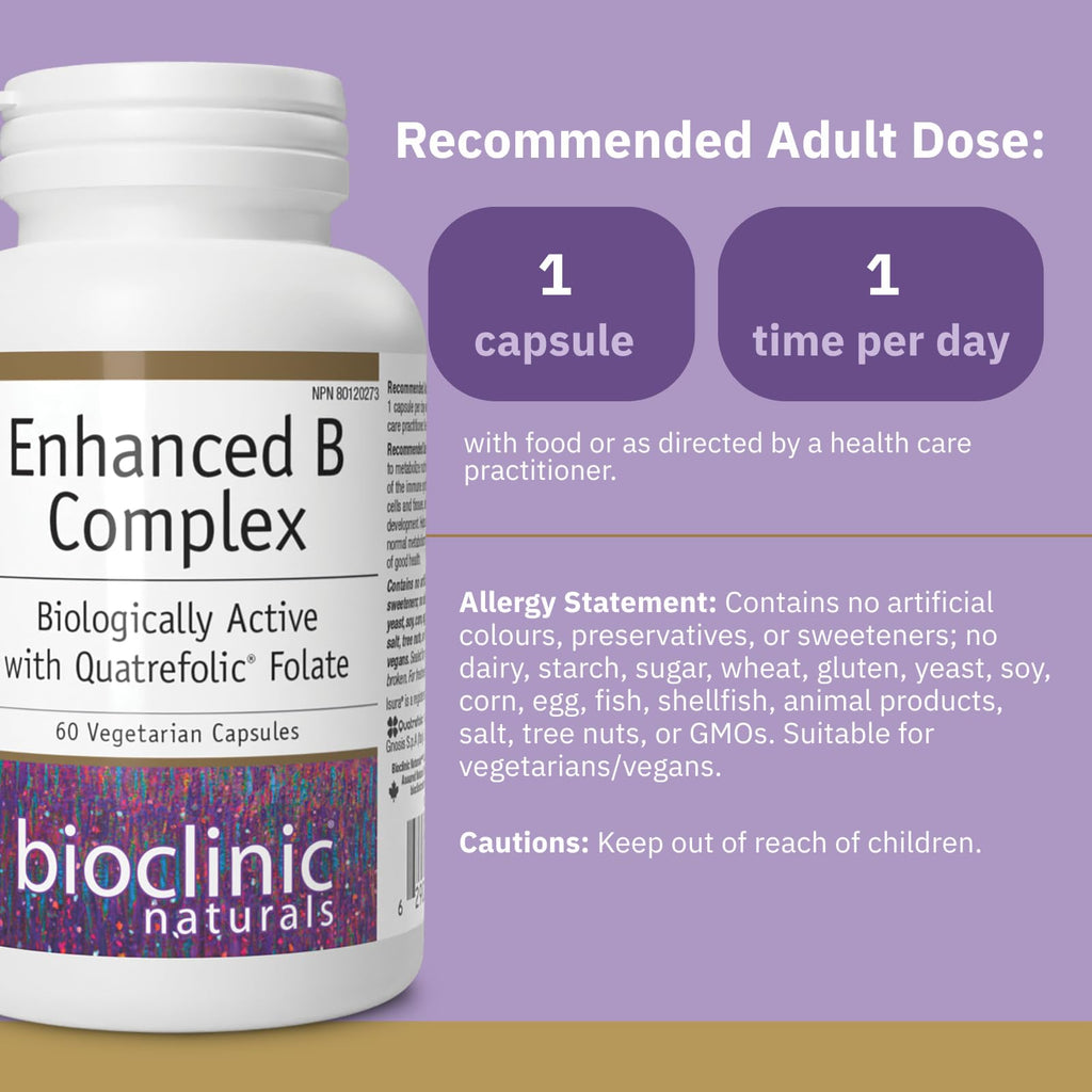 Enhanced Vitamin B for energy