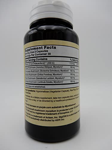 enhanced wellness from mushroom mix