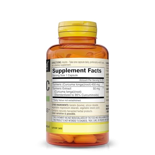 Enhanced wellness turmeric capsules