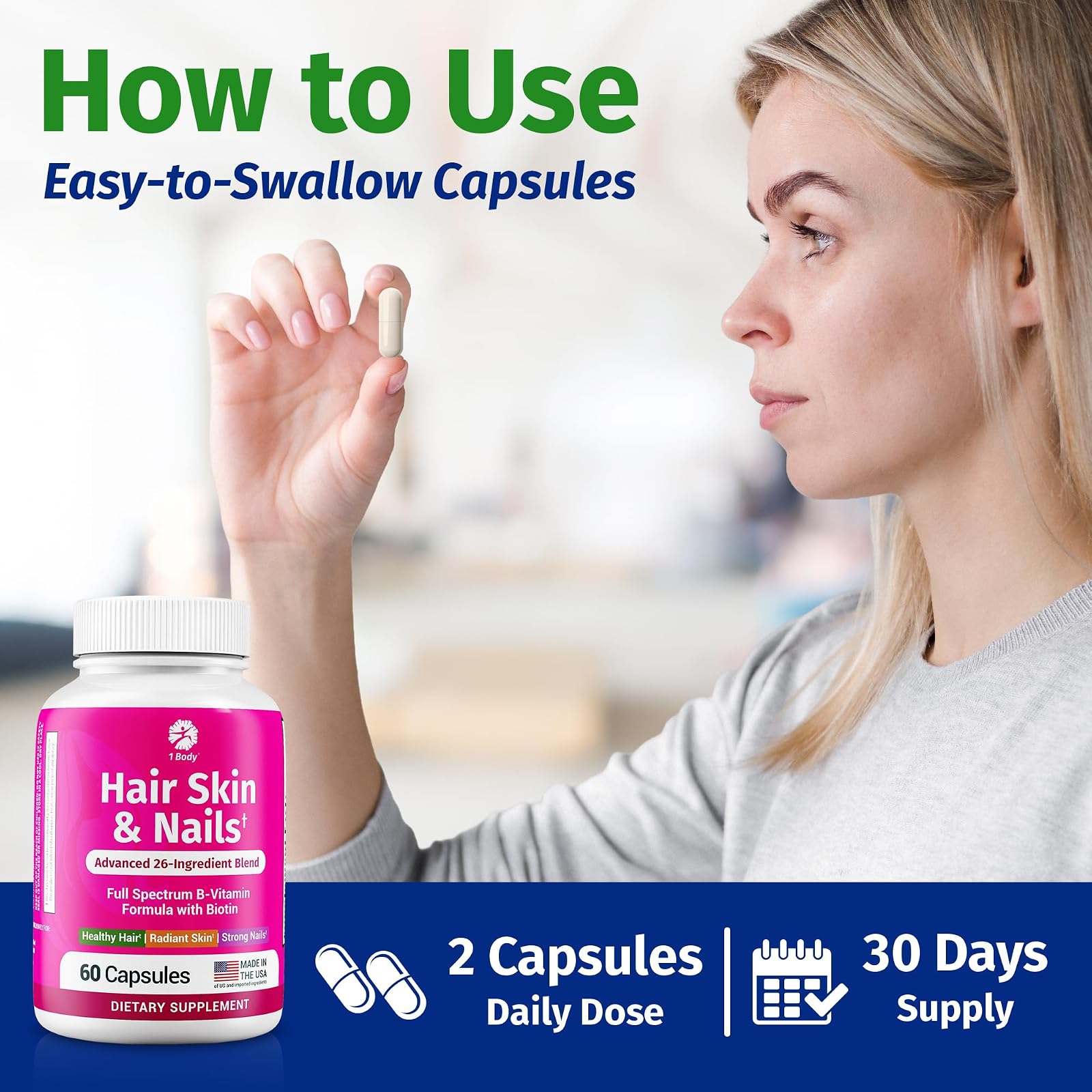 enhanced wellness with biotin