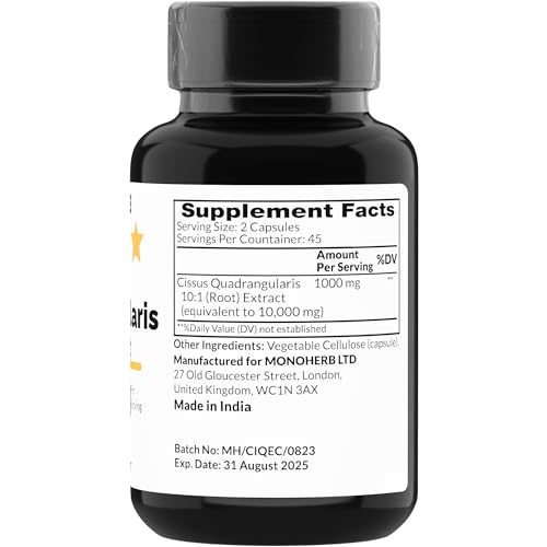 enhanced wellness with cissus quadrangularis