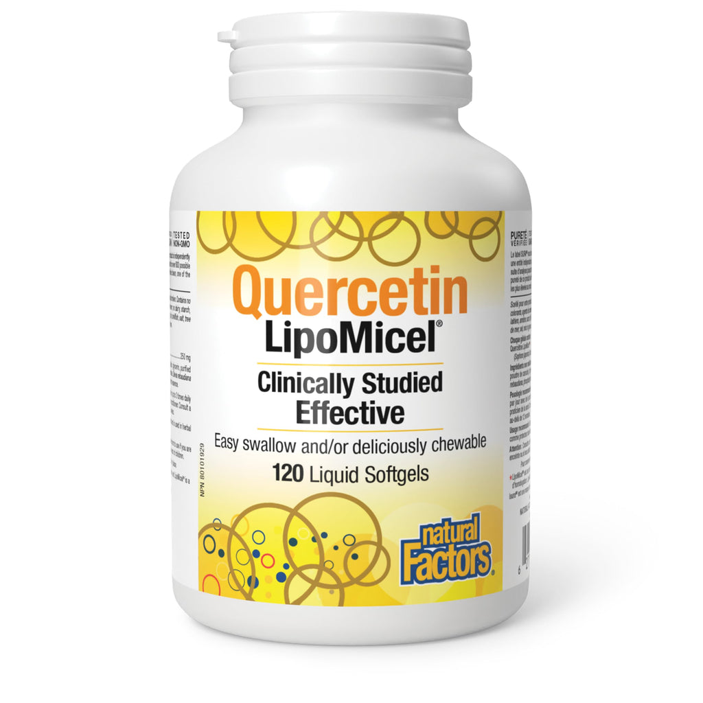Enhanced wellness with Lipomicel Quercetin