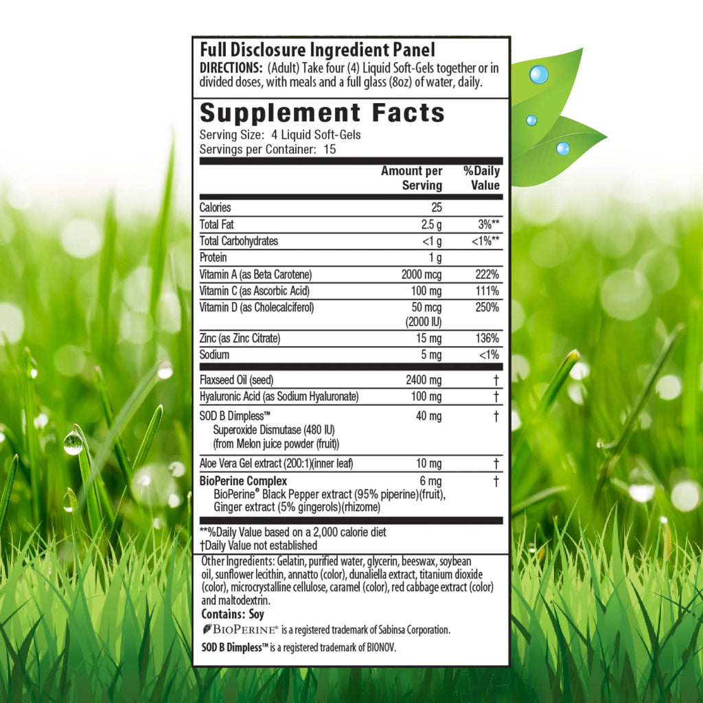 enhanced wellness with liquid softgels