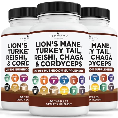 enhanced wellness with mushroom blend