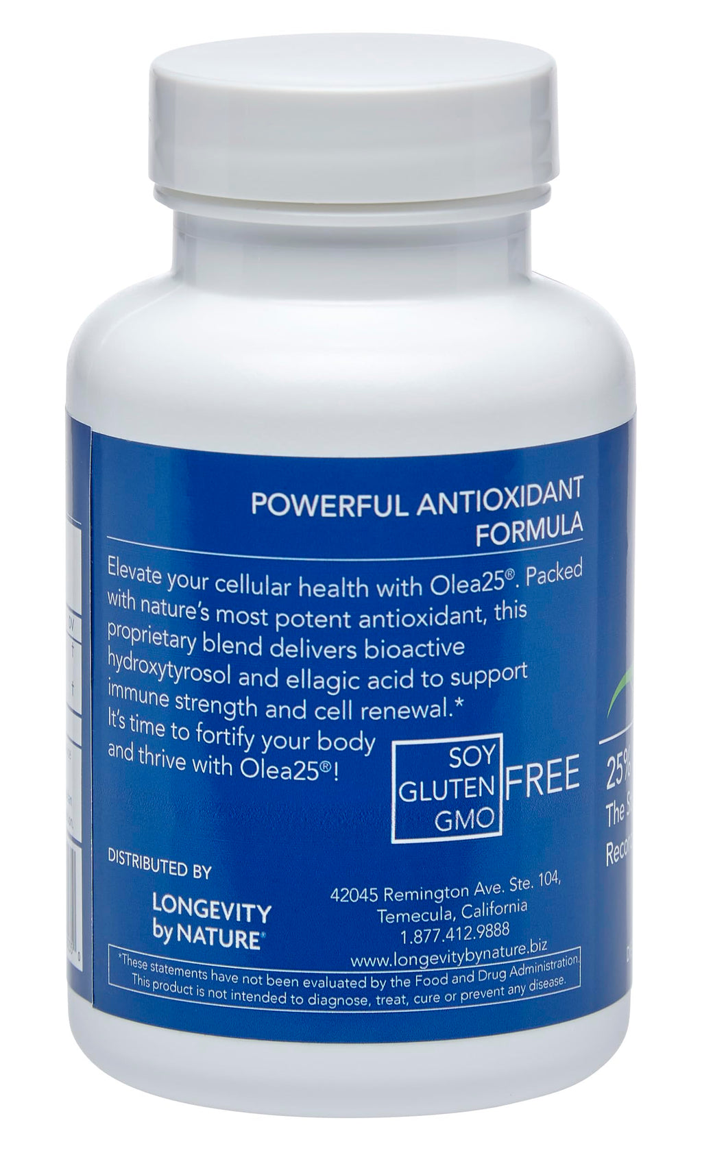 enhanced wellness with olive leaf