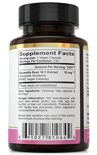 enhanced wellness with Rauwolfia extract