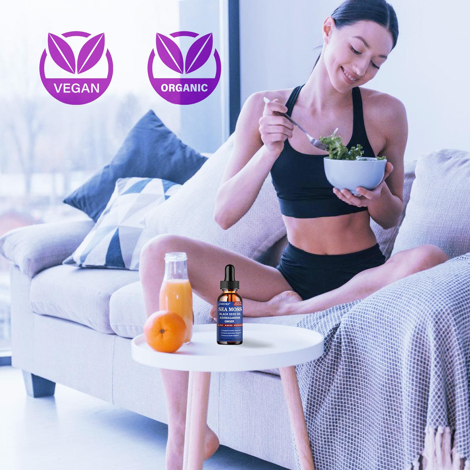 enhanced wellness with sea moss drops