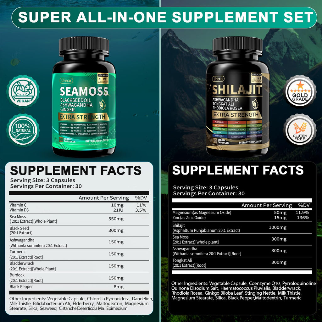 enhanced wellness with shilajit and sea moss