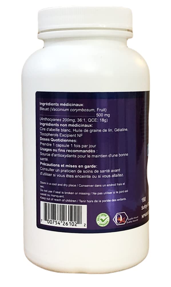 enhanced wellness with wild blueberries