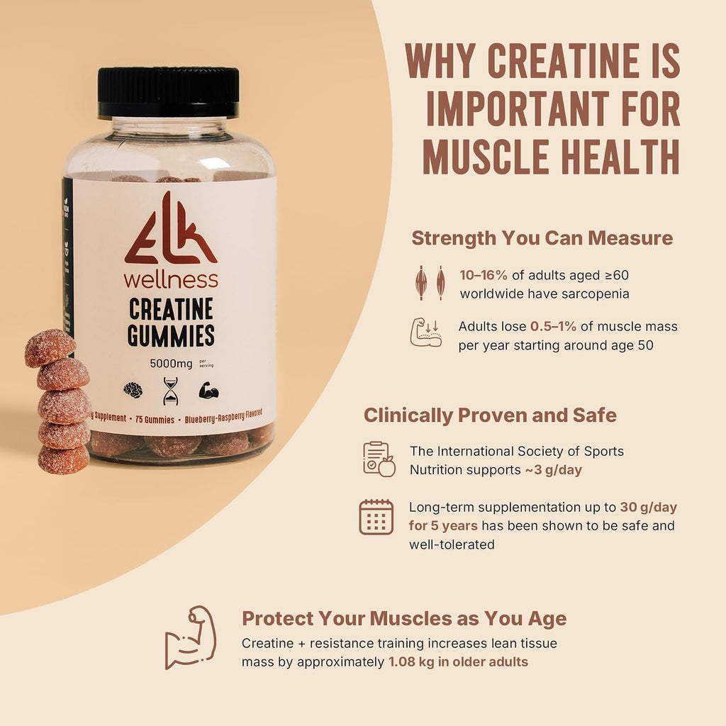 enhanced workout performance creatine gummies