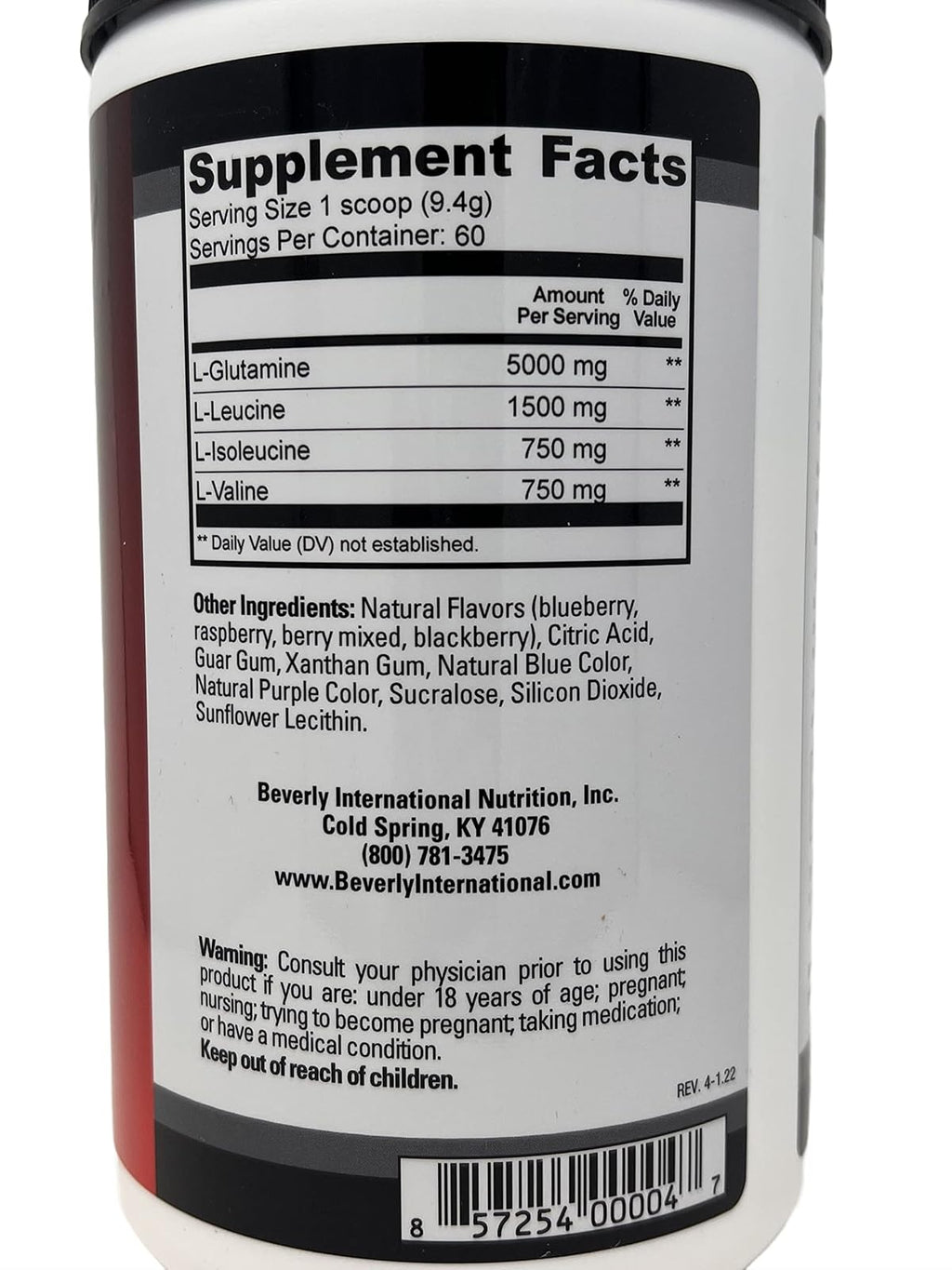 enhanced workout performance l-glutamine