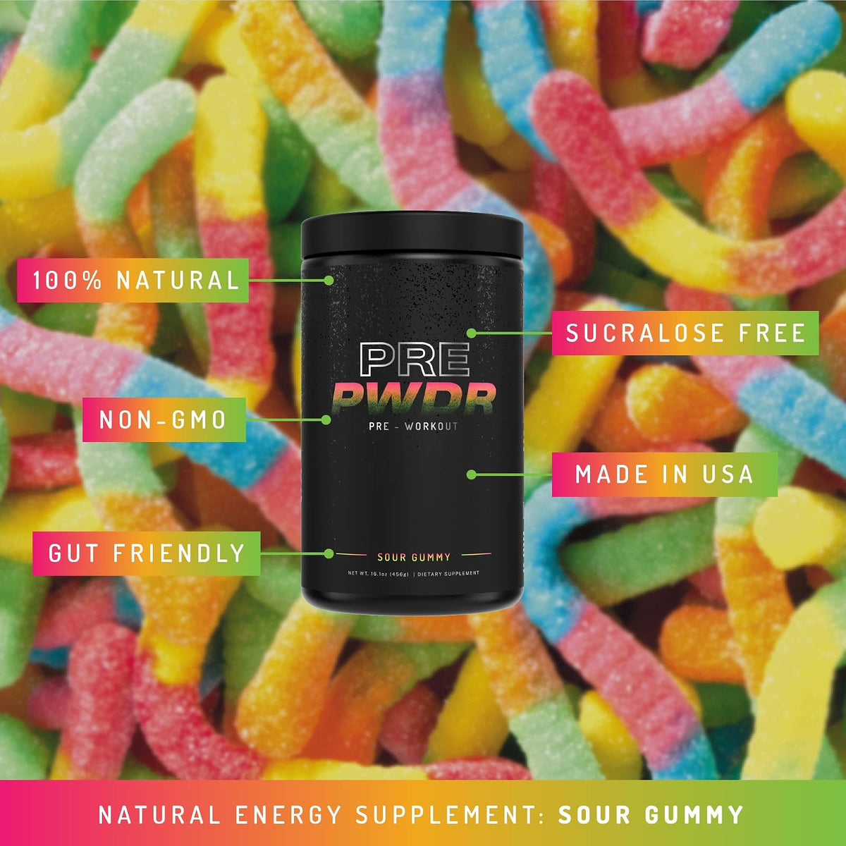 Enhanced workout performance powder
