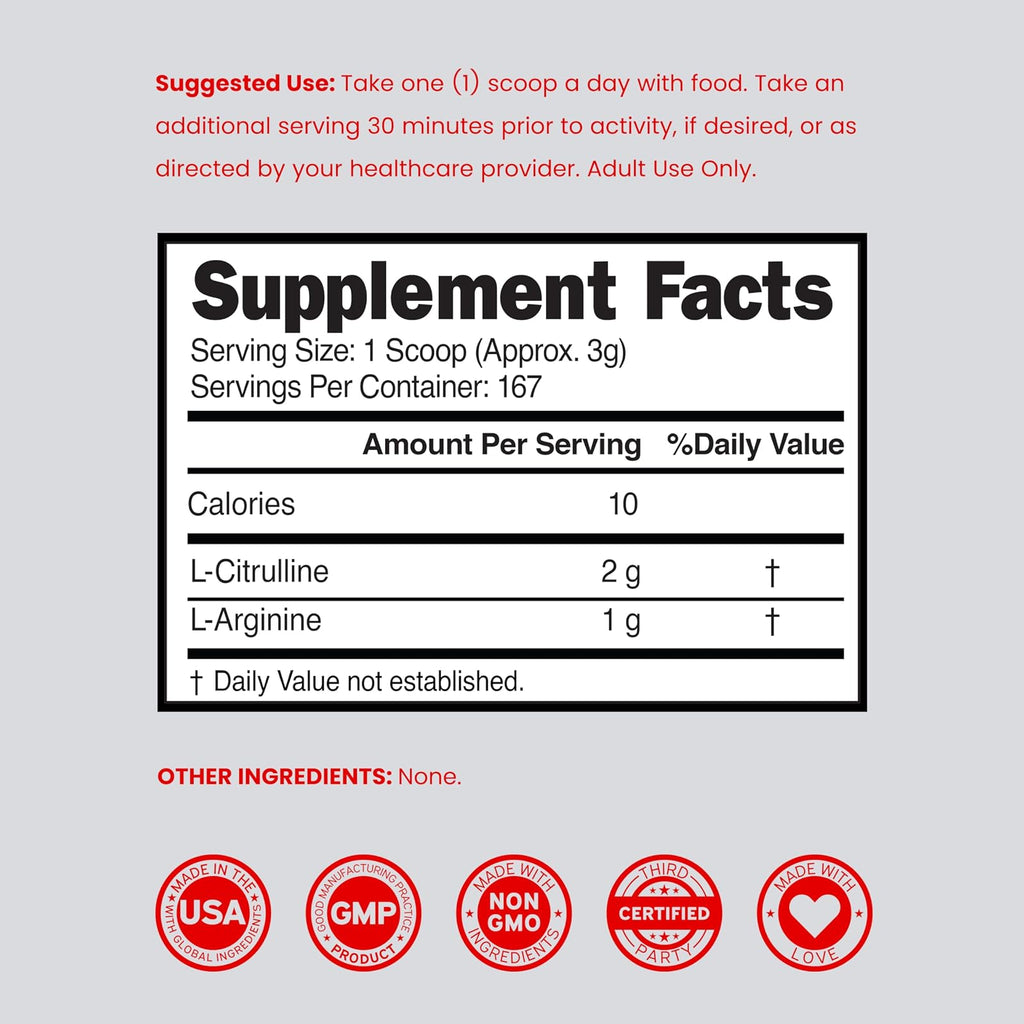 enhanced workout performance with l-citrulline
