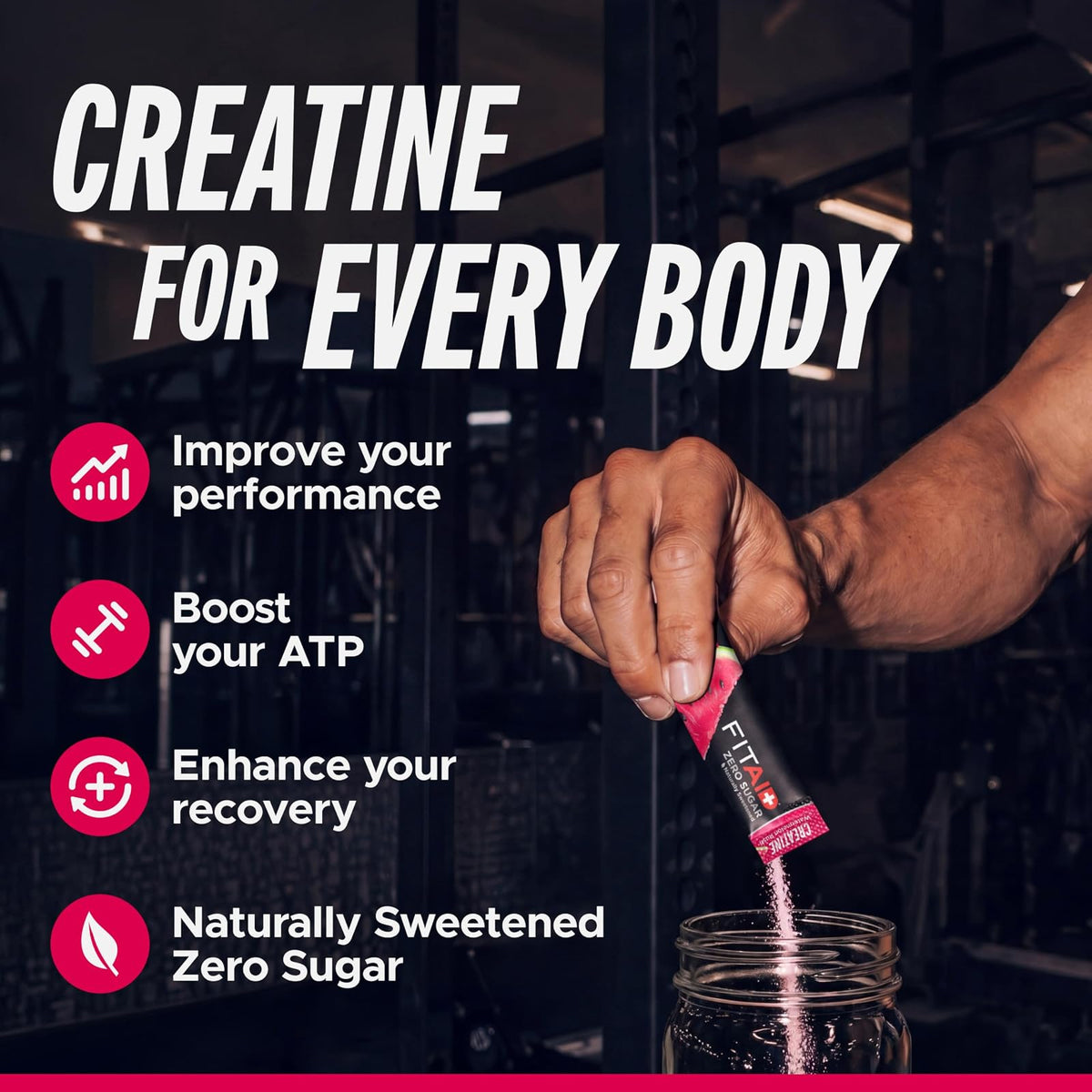enhanced workout recovery with creatine