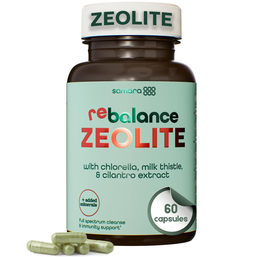 Enhanced Zeolite detox capsules