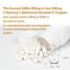 enhances liver function with SAM-e