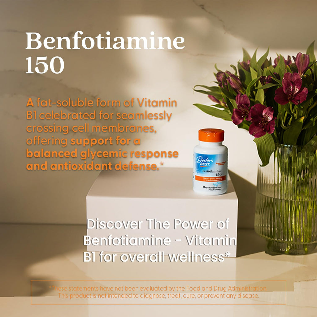 Enhances overall wellness with Benfotiamine
