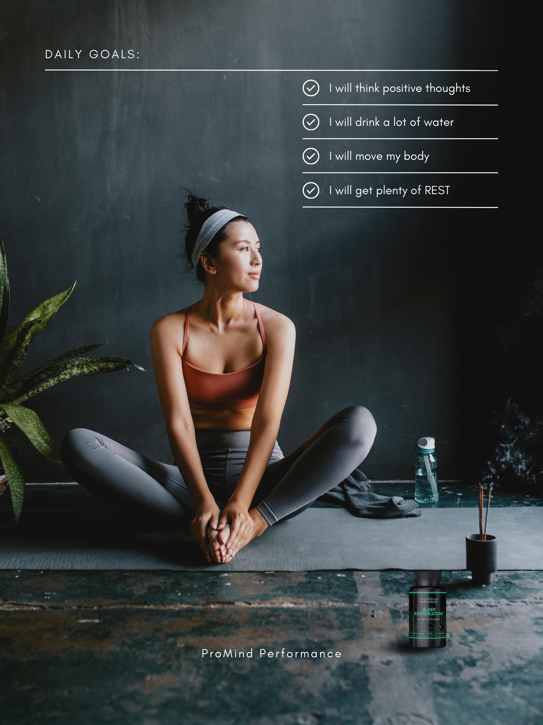 Enhances sleep cycle with ProMind formula