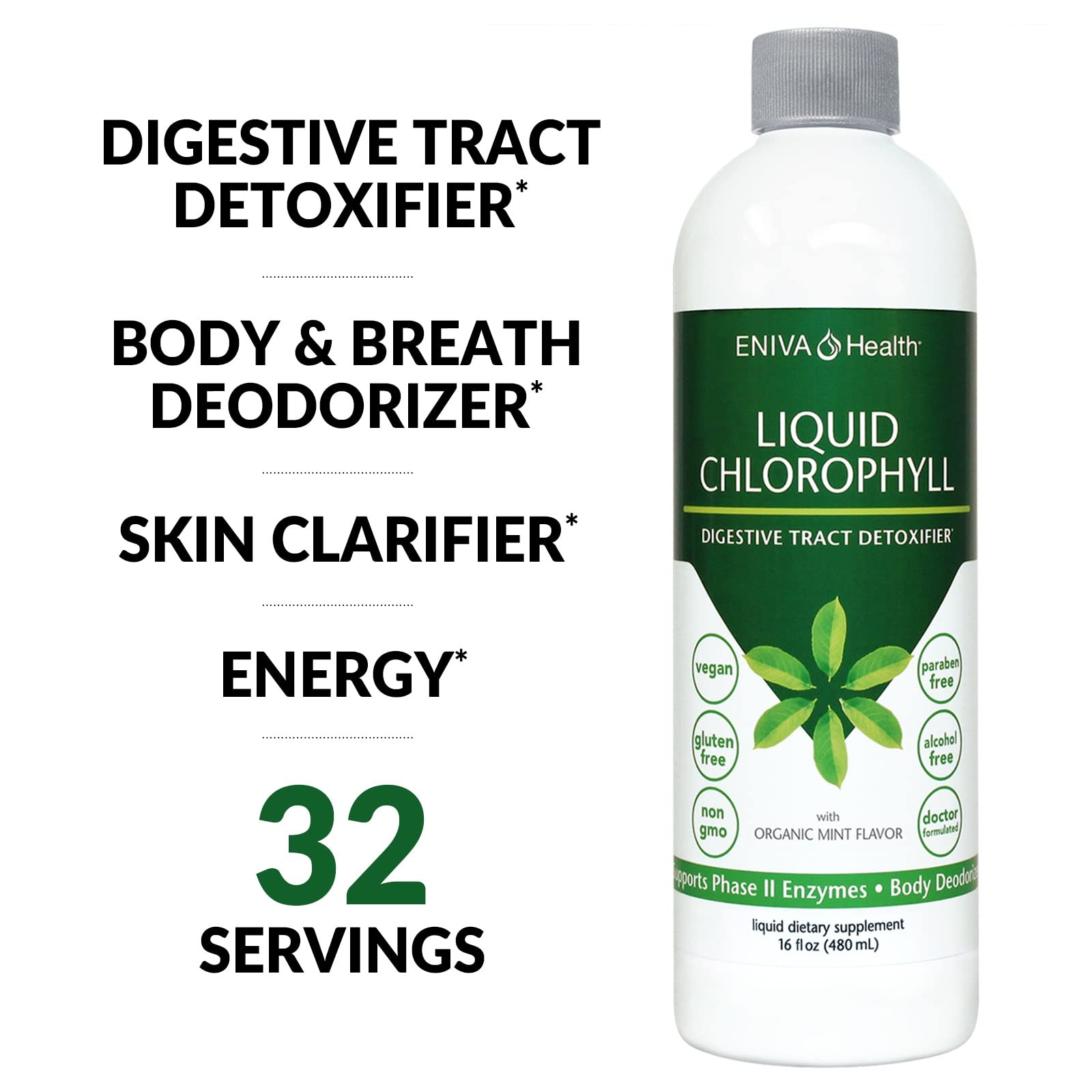 Eniva chlorophyll for healthy skin
