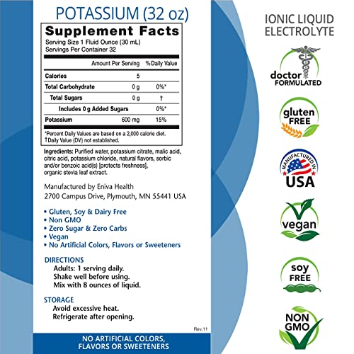 Eniva Health ionic potassium benefits