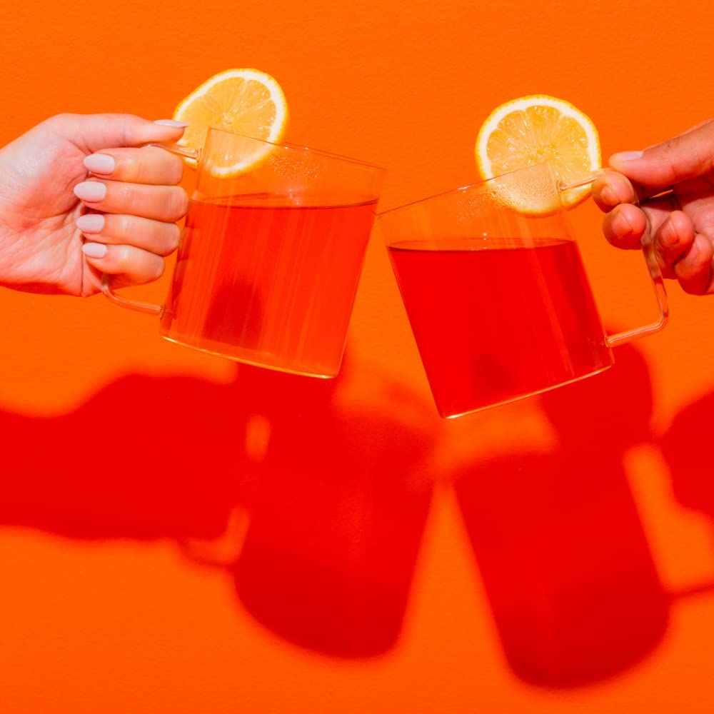 enjoy a citrusy tea experience