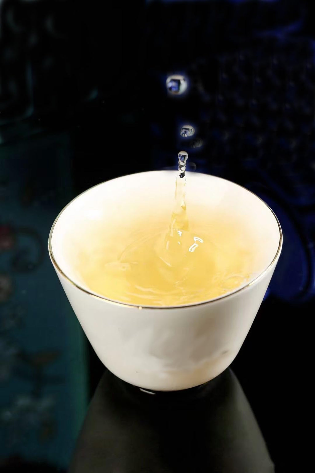 enjoy green tea hot or iced