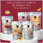 Enjoy soothing ginger tea