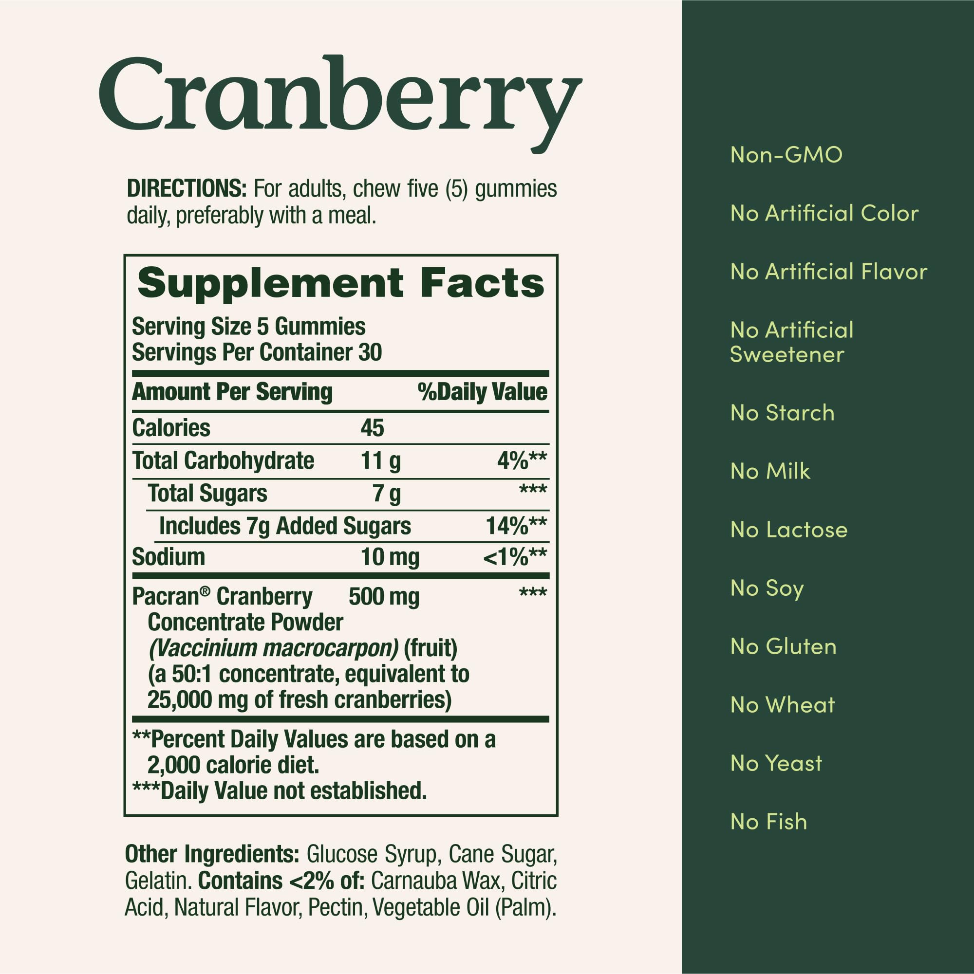 Enjoy tasty cranberry gummies anytime