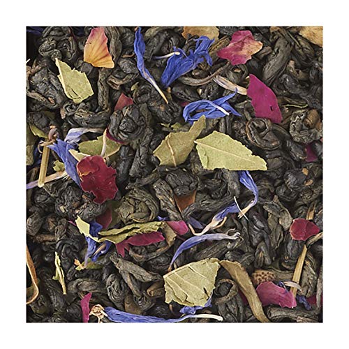 enjoy the taste of mint green tea