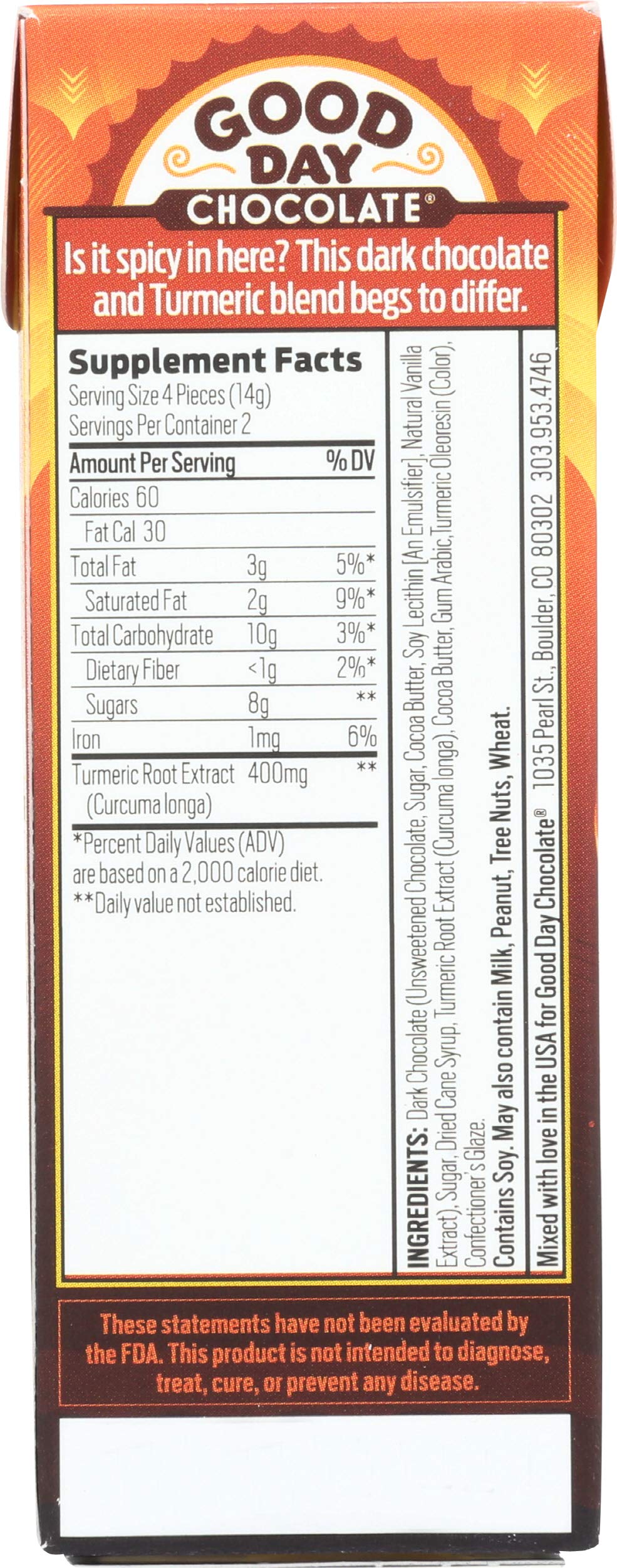 enjoy turmeric with chocolate twist