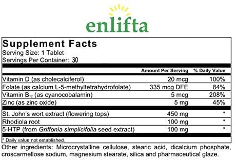 Enlifta multivitamins for improved mood