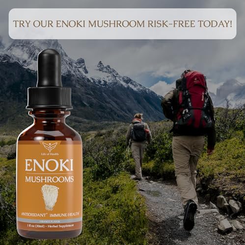 enoki mushrooms for immune support