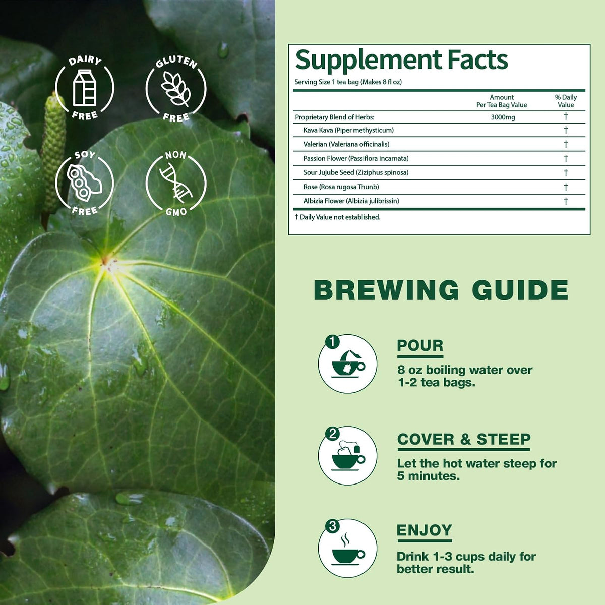 EnrychLeafo herbal tea for wellness