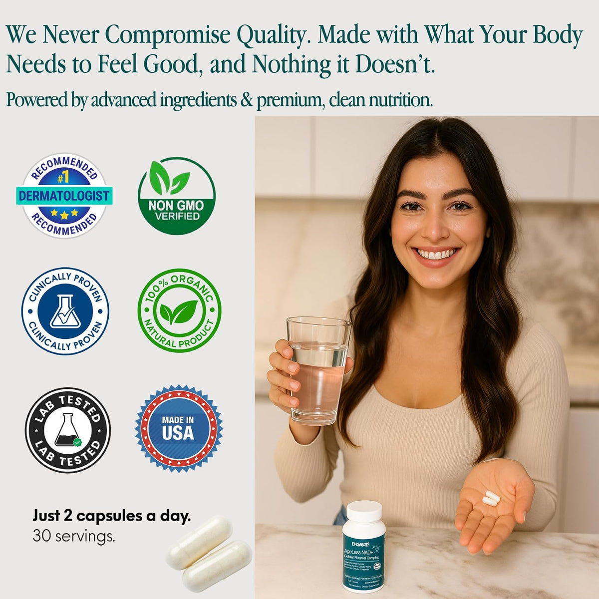 ENSANTE antioxidant formula for vitality