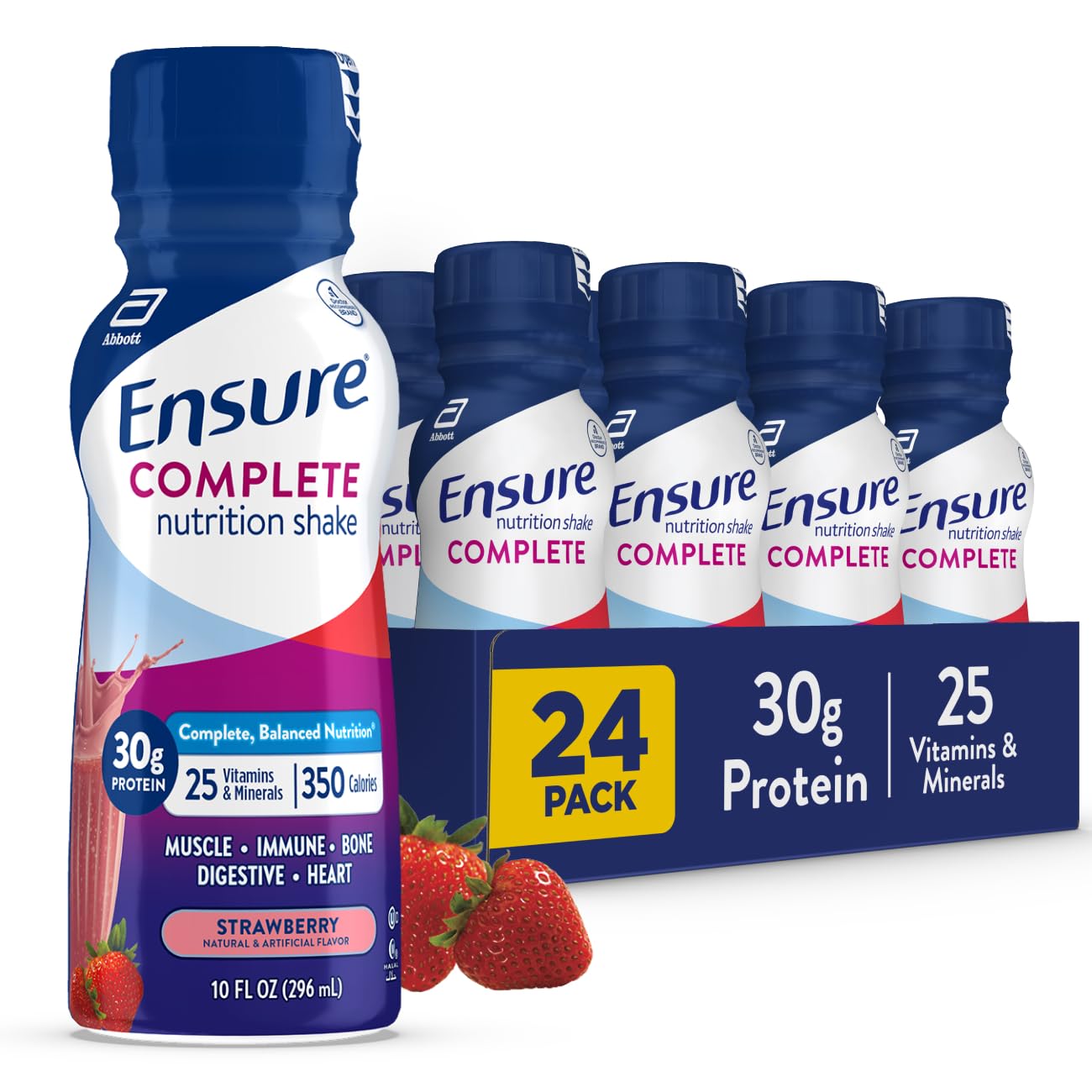 Ensure COMPLETE Strawberry shake for energy
