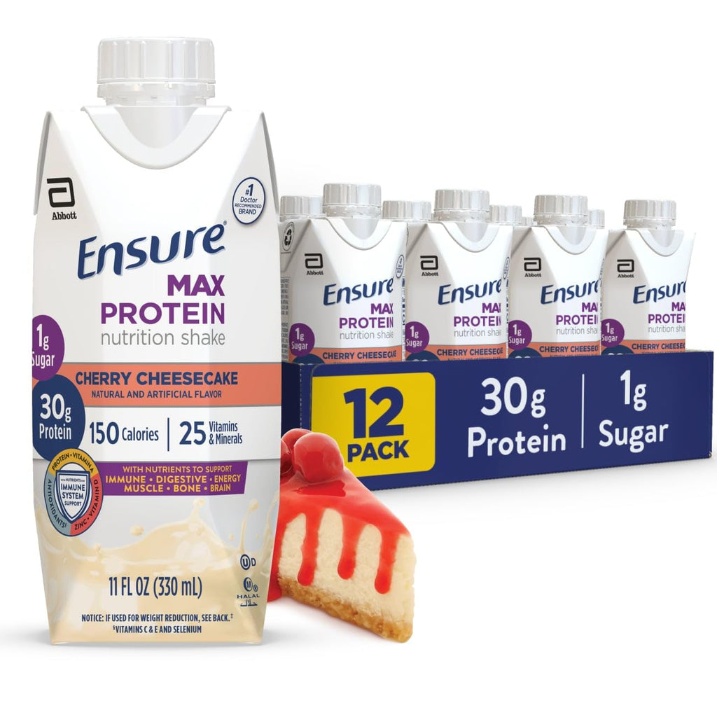 Ensure Max Protein Cherry Cheesecake shake