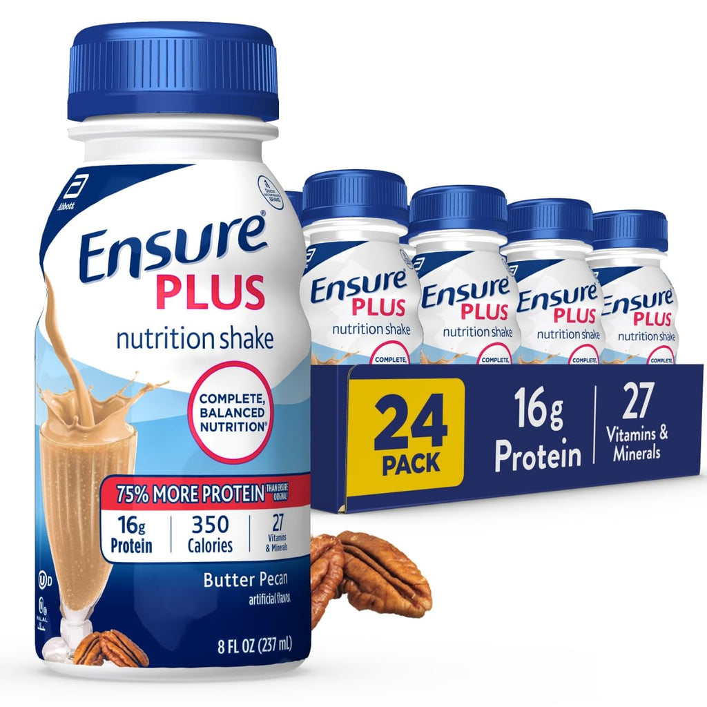 Ensure Plus Butter Pecan shake pack